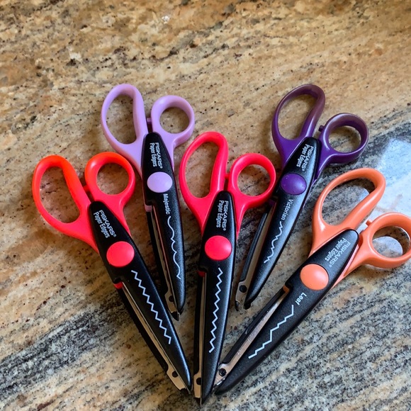 Fiskars | Art | Fiskar Fancy Edging Scissors Set Of 5 | Poshmark